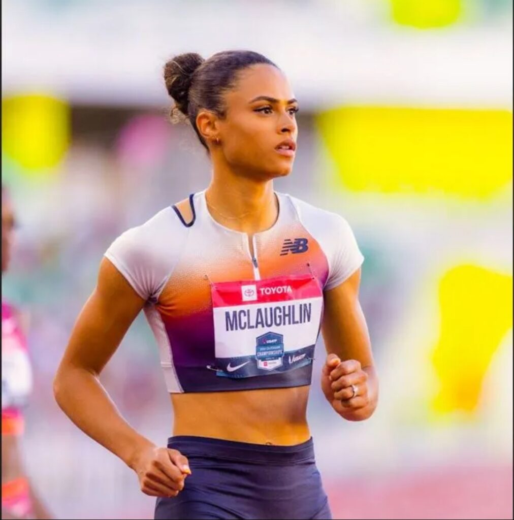 Sydney McLaughlin-Levrone in splits after hilarious dance practice with ...