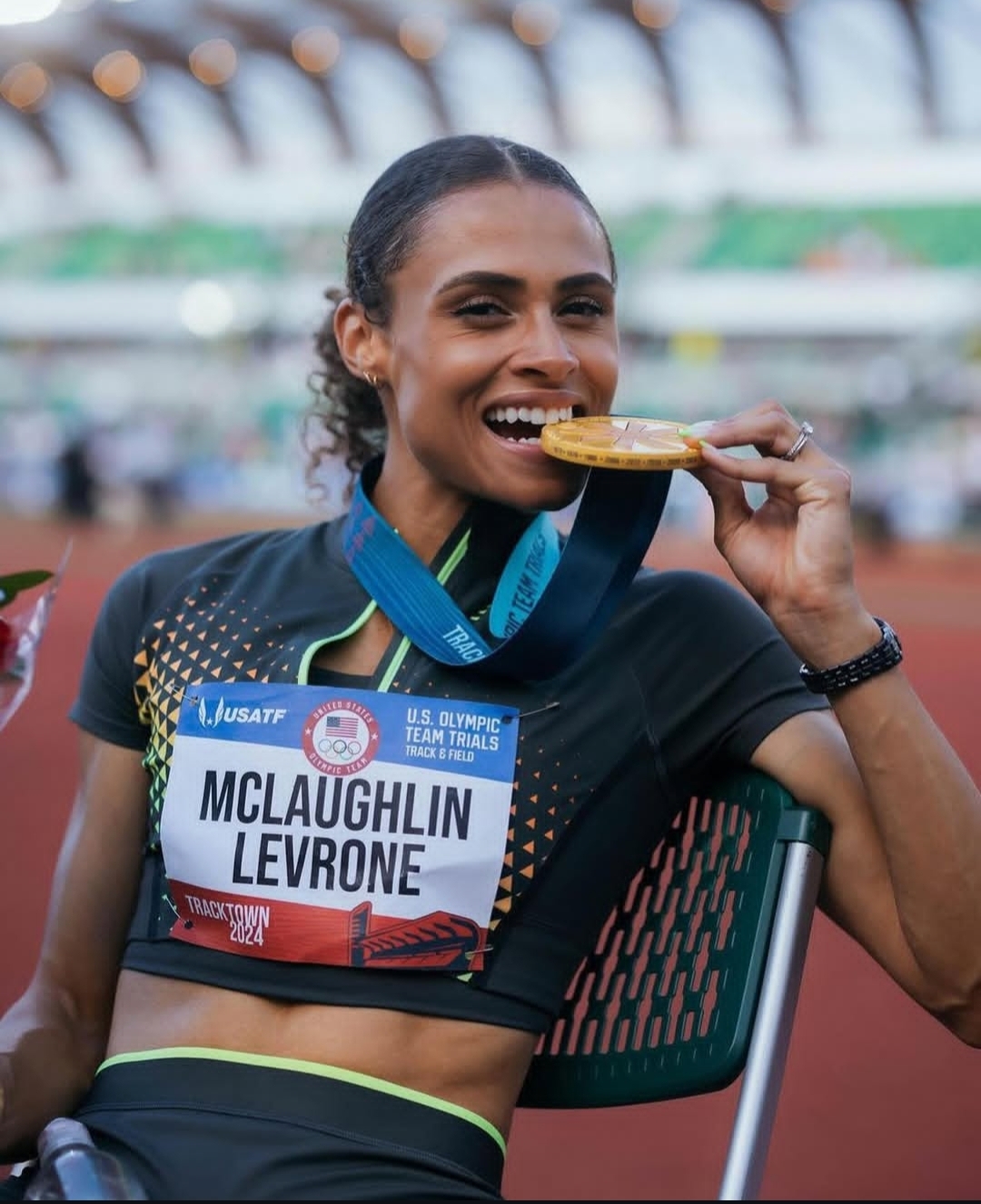 Olympic track star Sydney McLaughlin-Levrone credits God for success - Vibyemedia