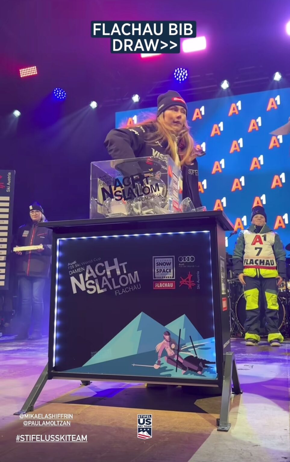 Mikaela Shiffrin Draws Bib No. 7 for Flachau Night Slalom as Rivalry ...