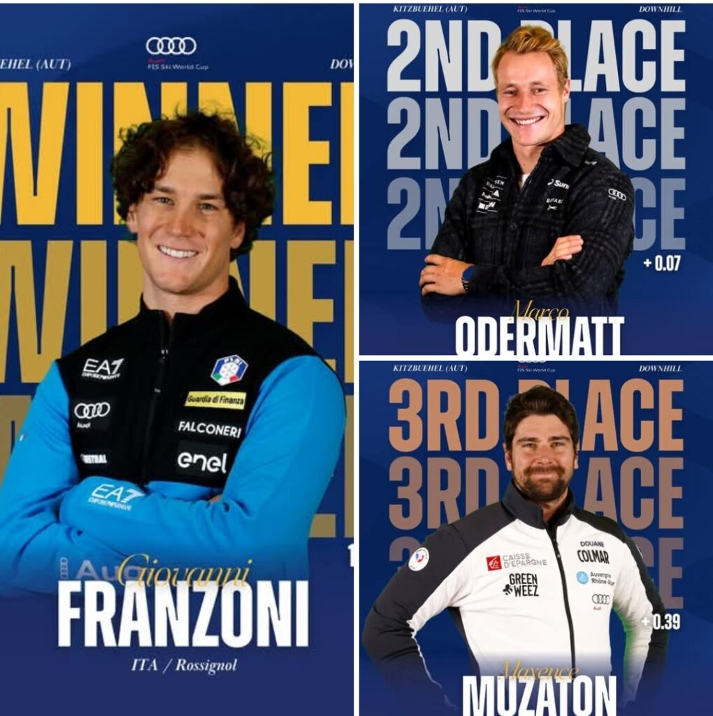 Italian Sensation Giovanni Franzoni Stuns the Streif: Edges Odermatt by ...