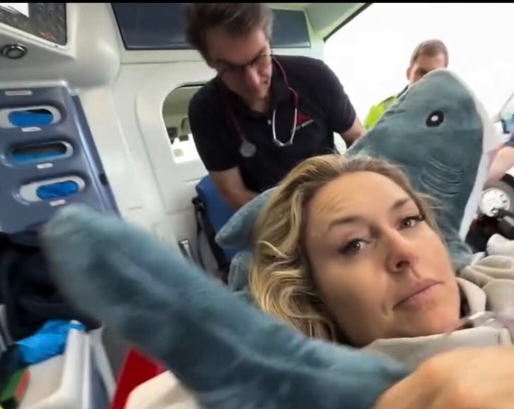 Lindsey Vonn Breaks Silence from Hospital Bed: "Haven't Stood on My ...