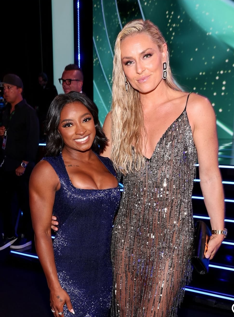 Lindsey Vonn & Simone Biles Link Up: Olympic Queens Unite in Epic Power ...